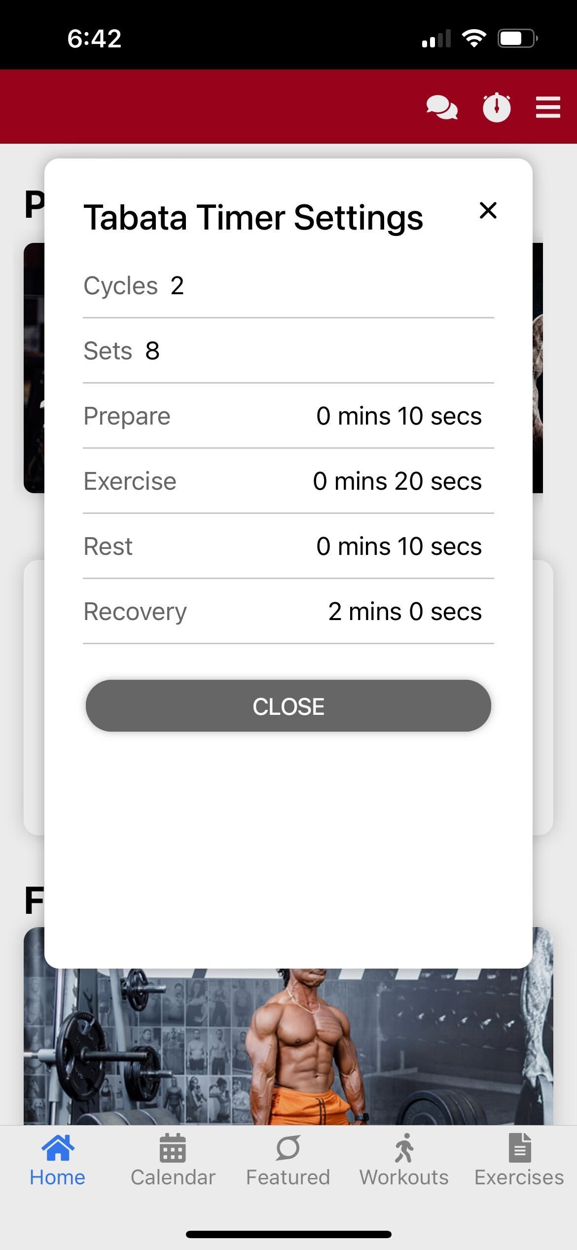 Tabata Timer Tutorial