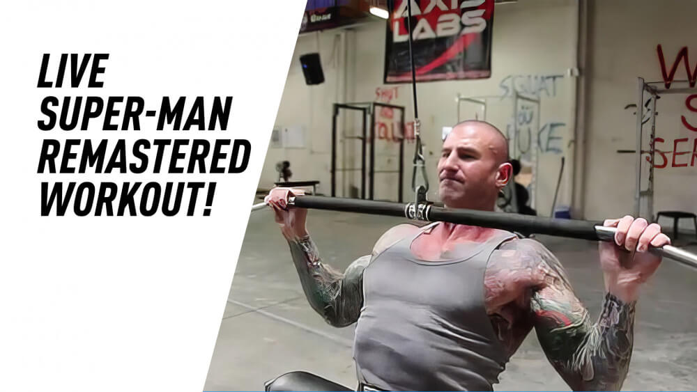 Super-Man Supersets: Build Chest, Back & Shoulders with Dr. Stoppani